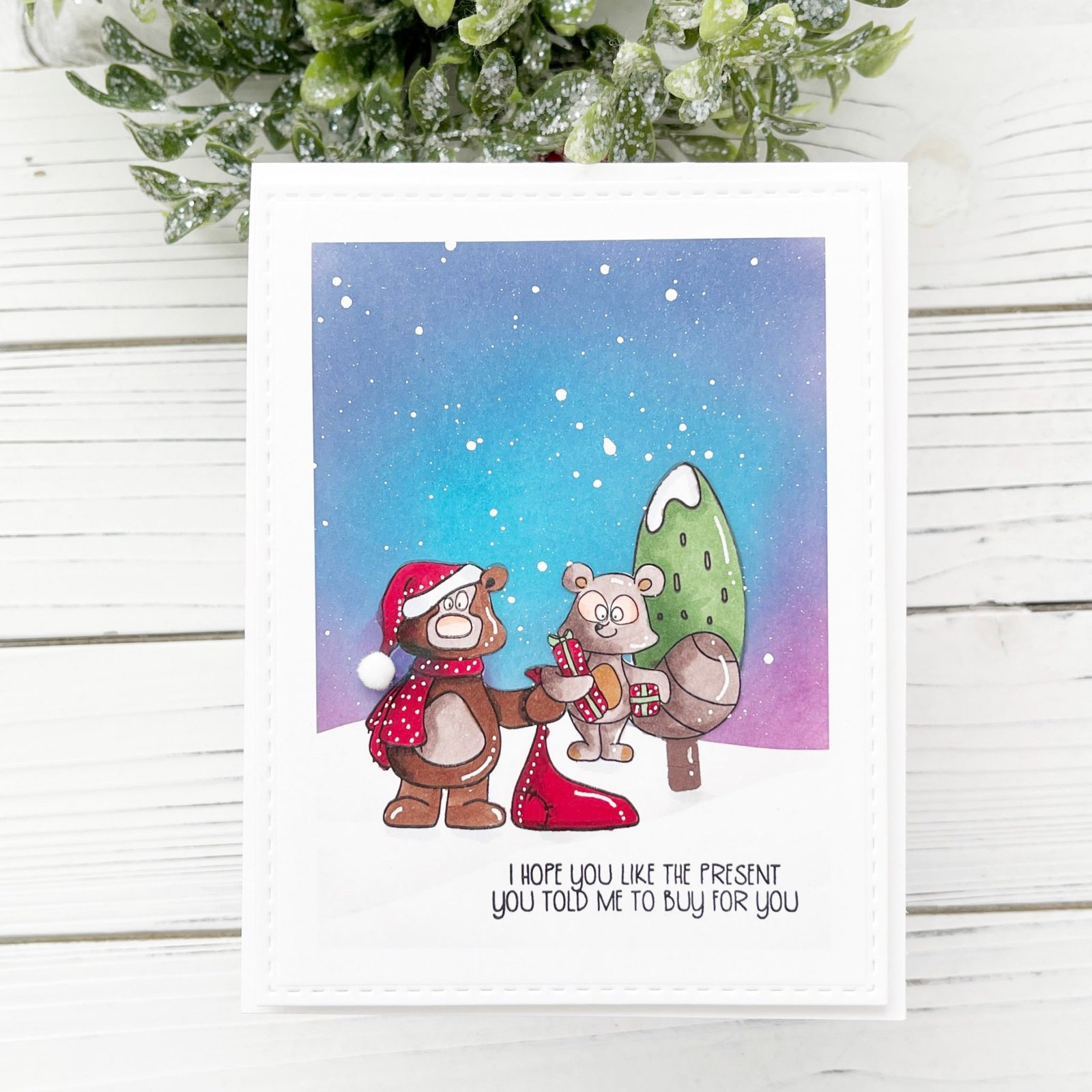 Christmas Card – Alex Syberia Designs Blog