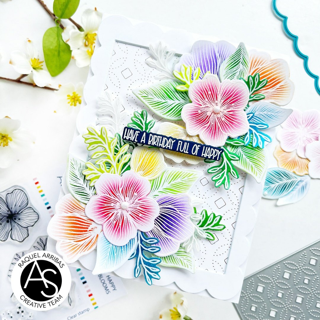 Happy Rainbow Blooms – Alex Syberia Designs Blog