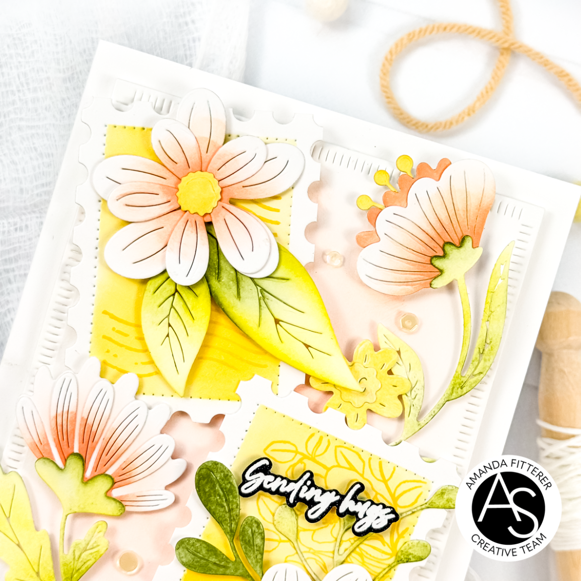 Beautiful Andalusia Flowers Postage Stamp Card – Alex Syberia Designs Blog