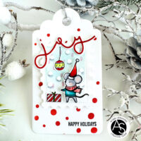 Merry Christmice Holiday Gift Tags – Alex Syberia Designs Blog